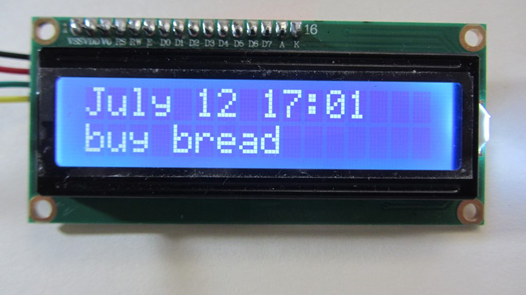 Arduino и Telegram Урок 5 Lcd экран добавление заметок The Robot